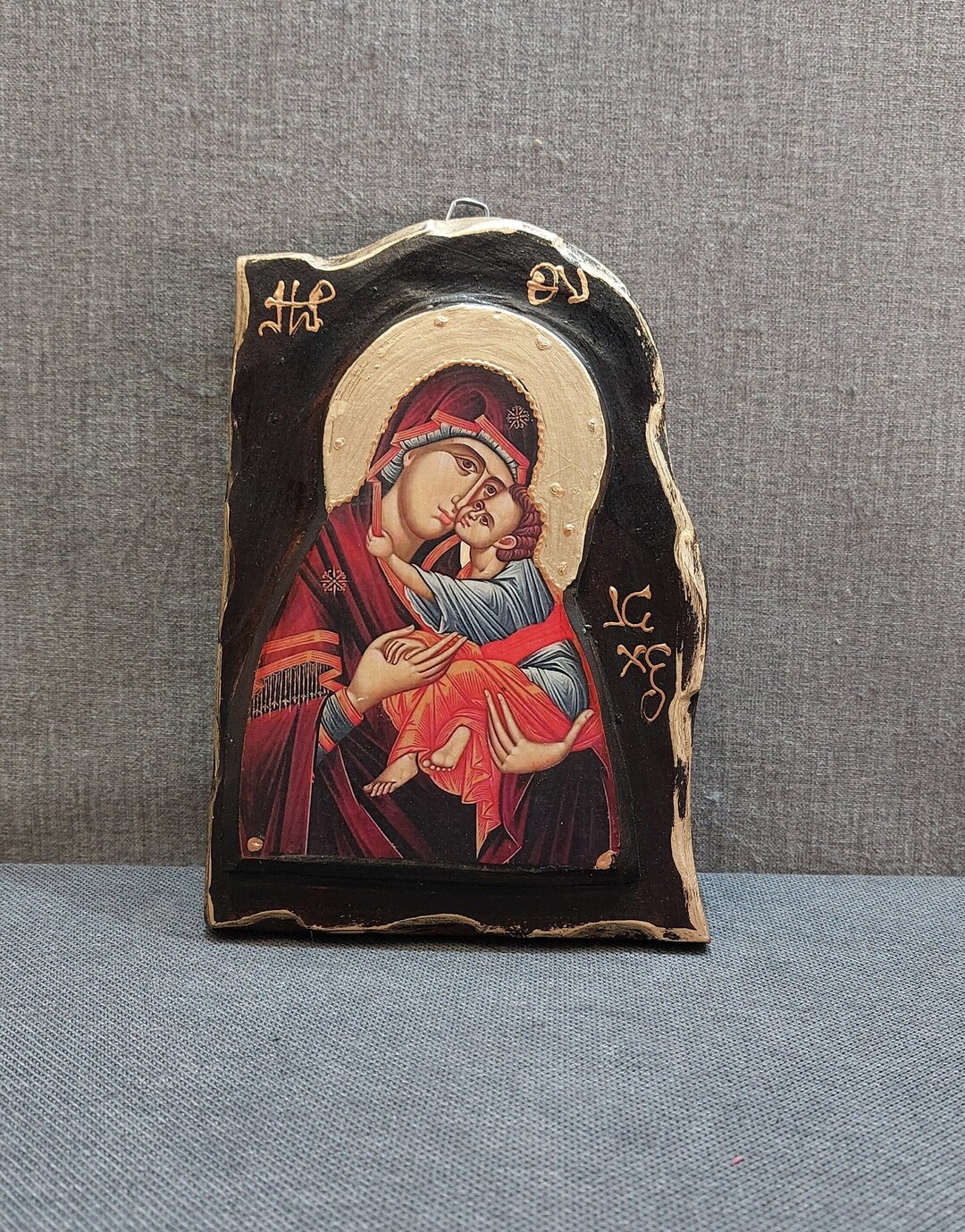 Virgin Mary Mother of God Orthodox Icon Religious Gift, 21.5cm X 14cm ...