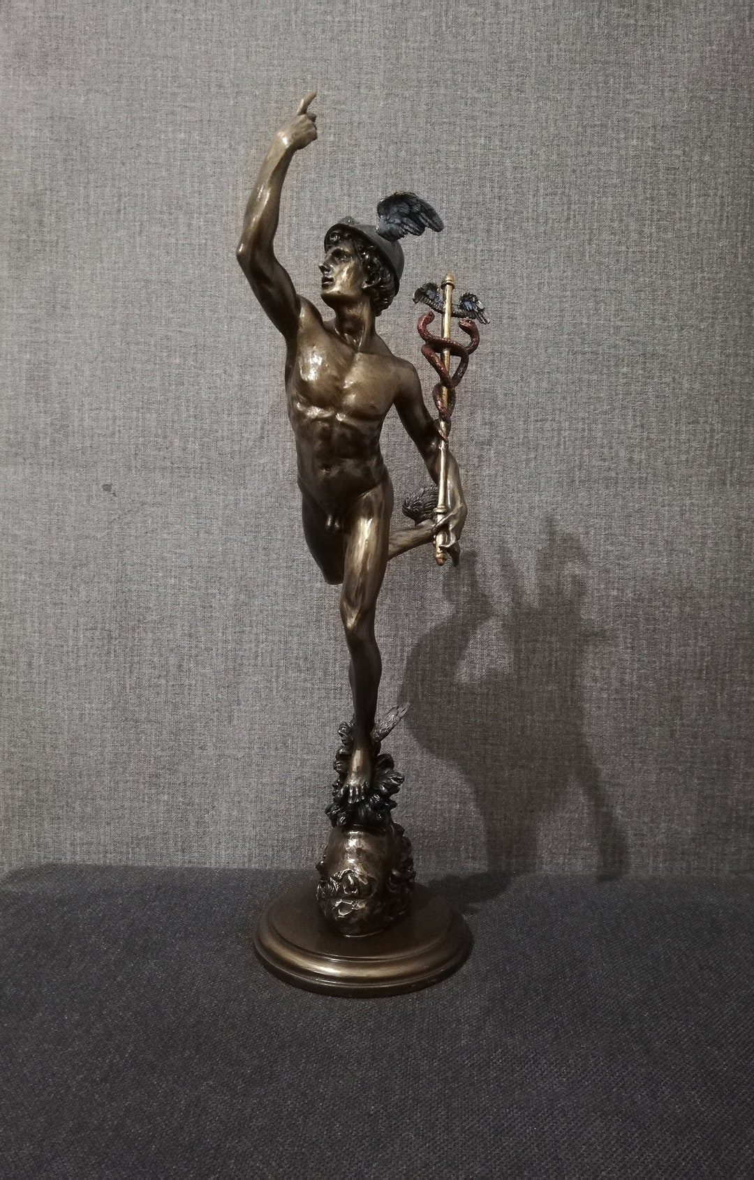 Hermes the Messenger of the Gods 37cm-14.56in Ancient Greek Roman God ...