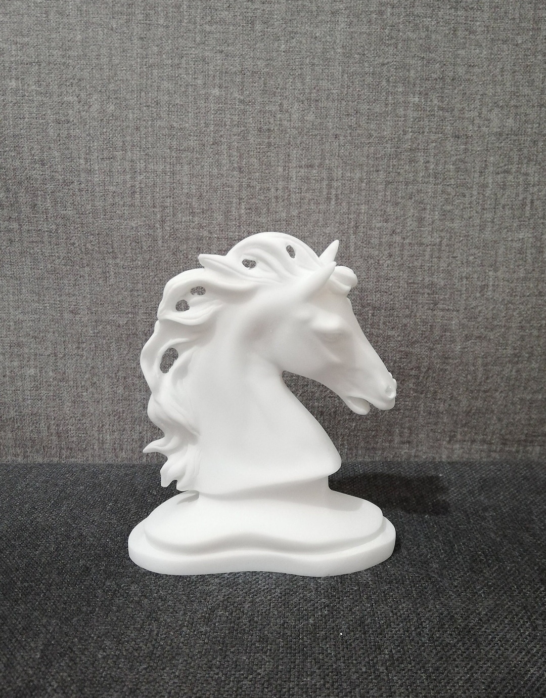 Horse Head Sculpture – Handmade Greek Cast Alabaster Home Decor - Etsy