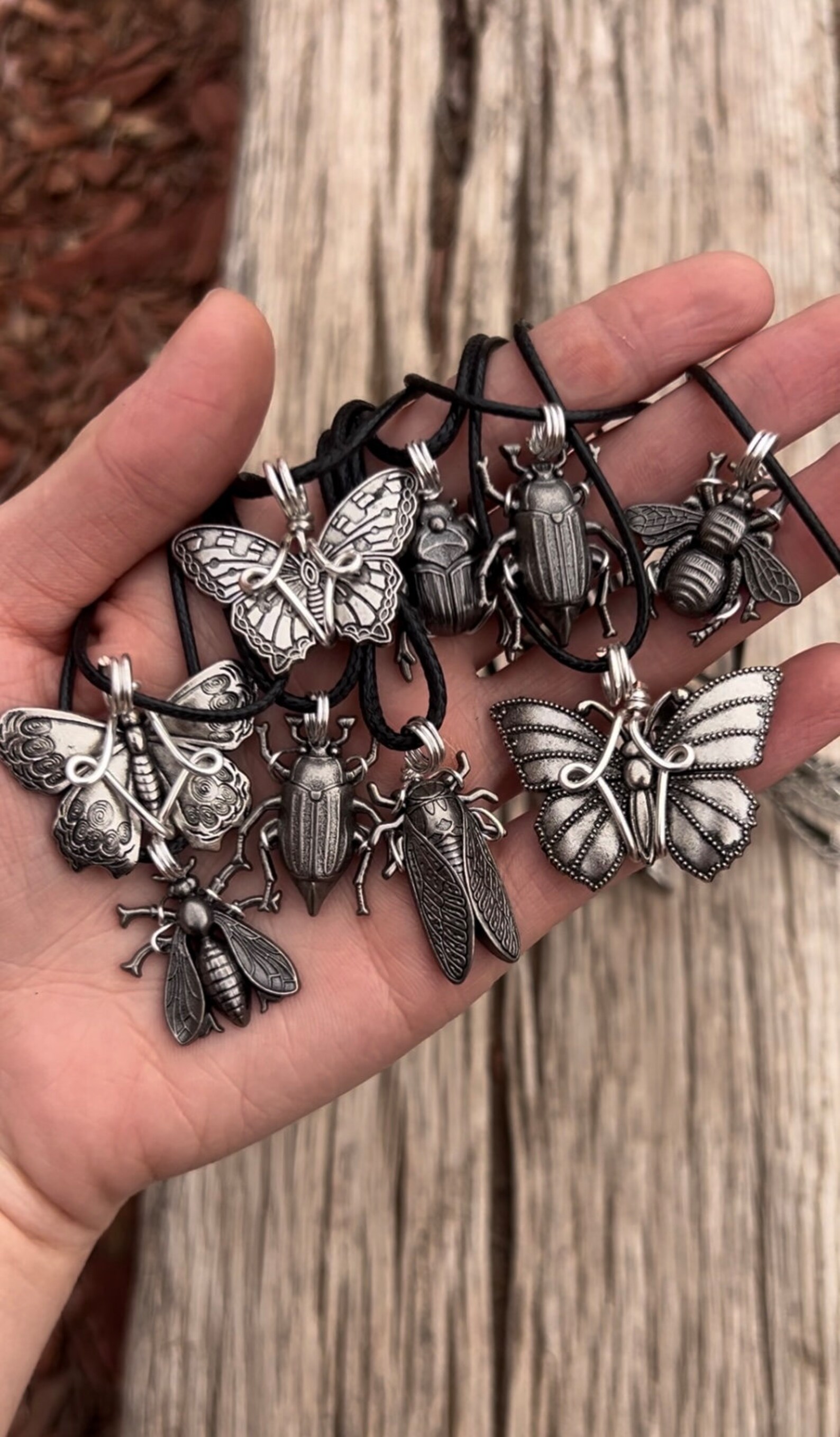 Beetle/bug Metal Pendants - Etsy