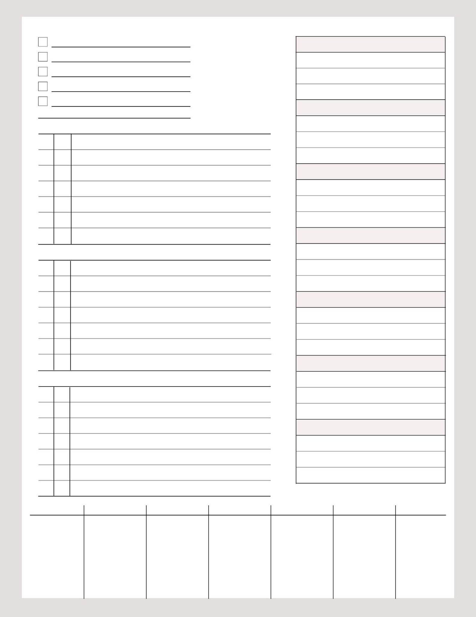 Daily Weekly Editable or Printable Catchall Planner / Planner - Etsy