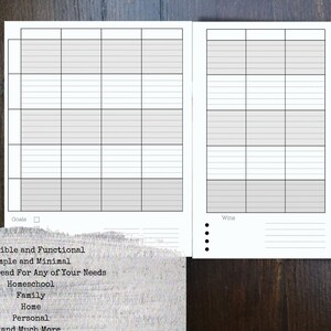 Undated Teacher Student Weekly Planner Printable - Homeschool Planner ...