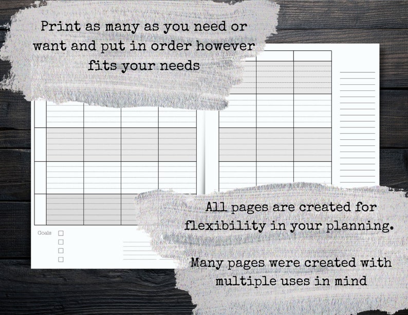 Undated Teacher Student Weekly Planner Printable Homeschool - Etsy
