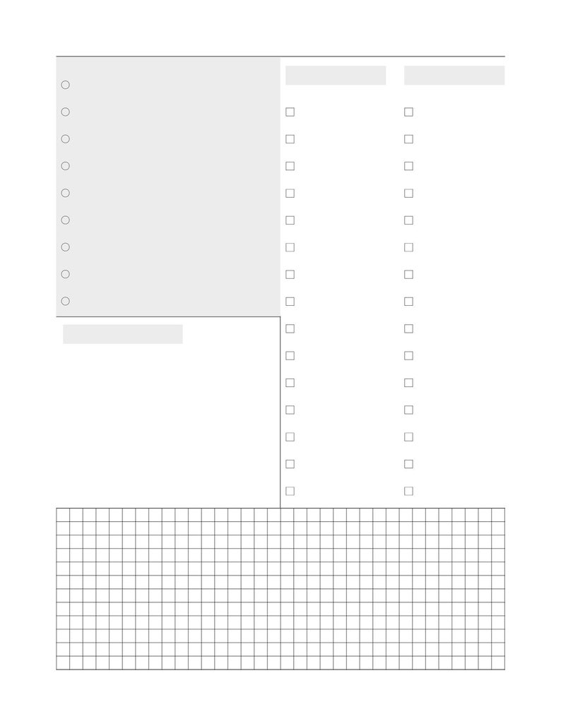 Weekly Dashboard Planner - Etsy