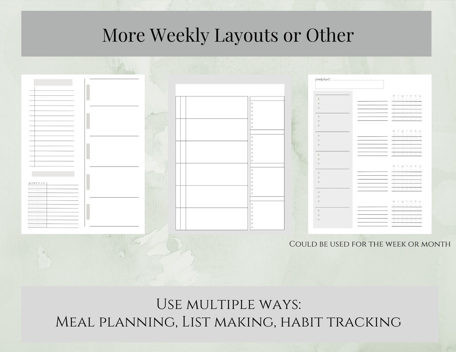 Create Your Own Planner! All the Pages to Create Your Own Planner - Etsy