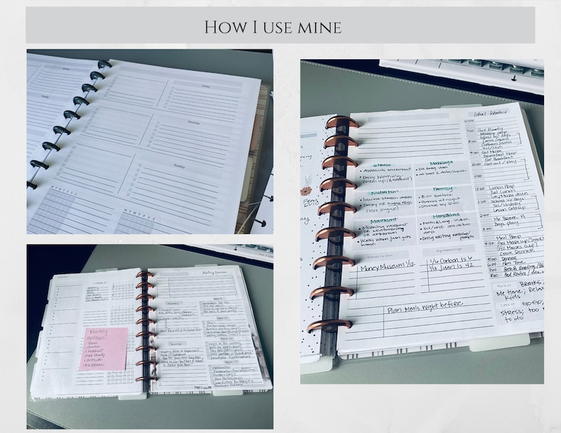 Create Your Own Planner All the Pages to Create Your Own Planner - Etsy
