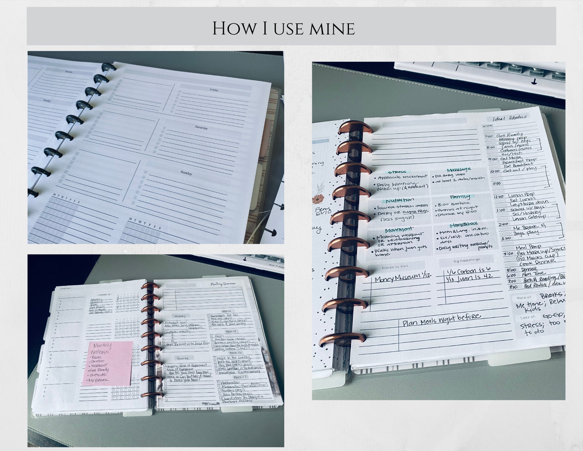 Create Your Own Planner All the Pages to Create Your Own Planner - Etsy