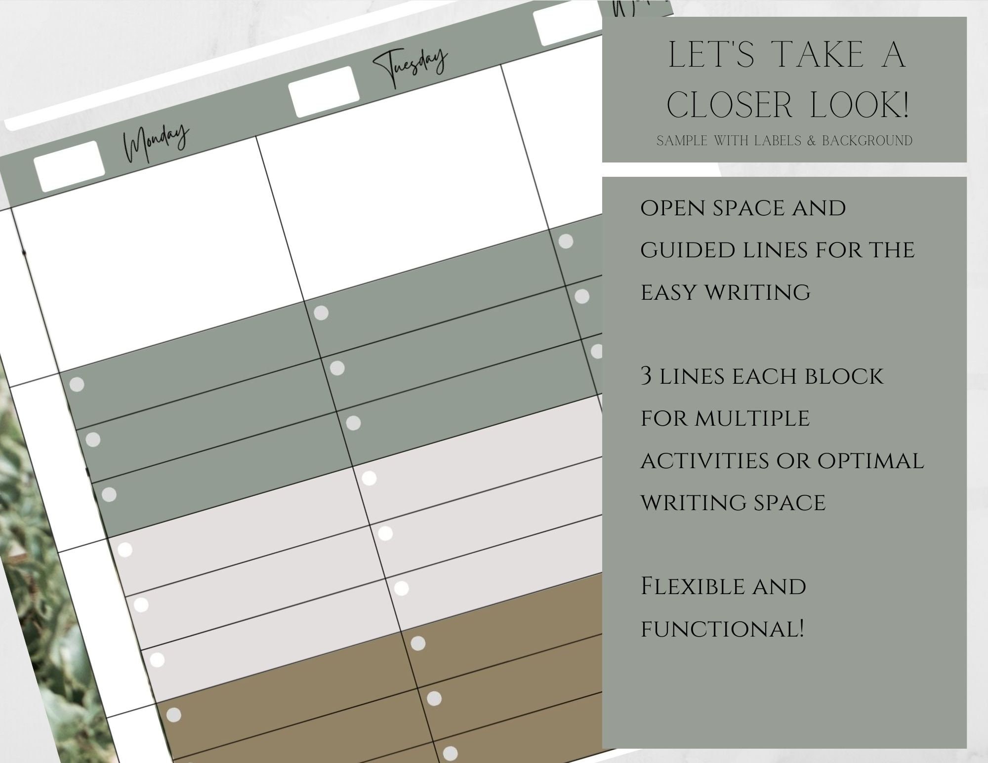 Lesson Planner Weekly Printable Inserts // Routines // Homeschool ...