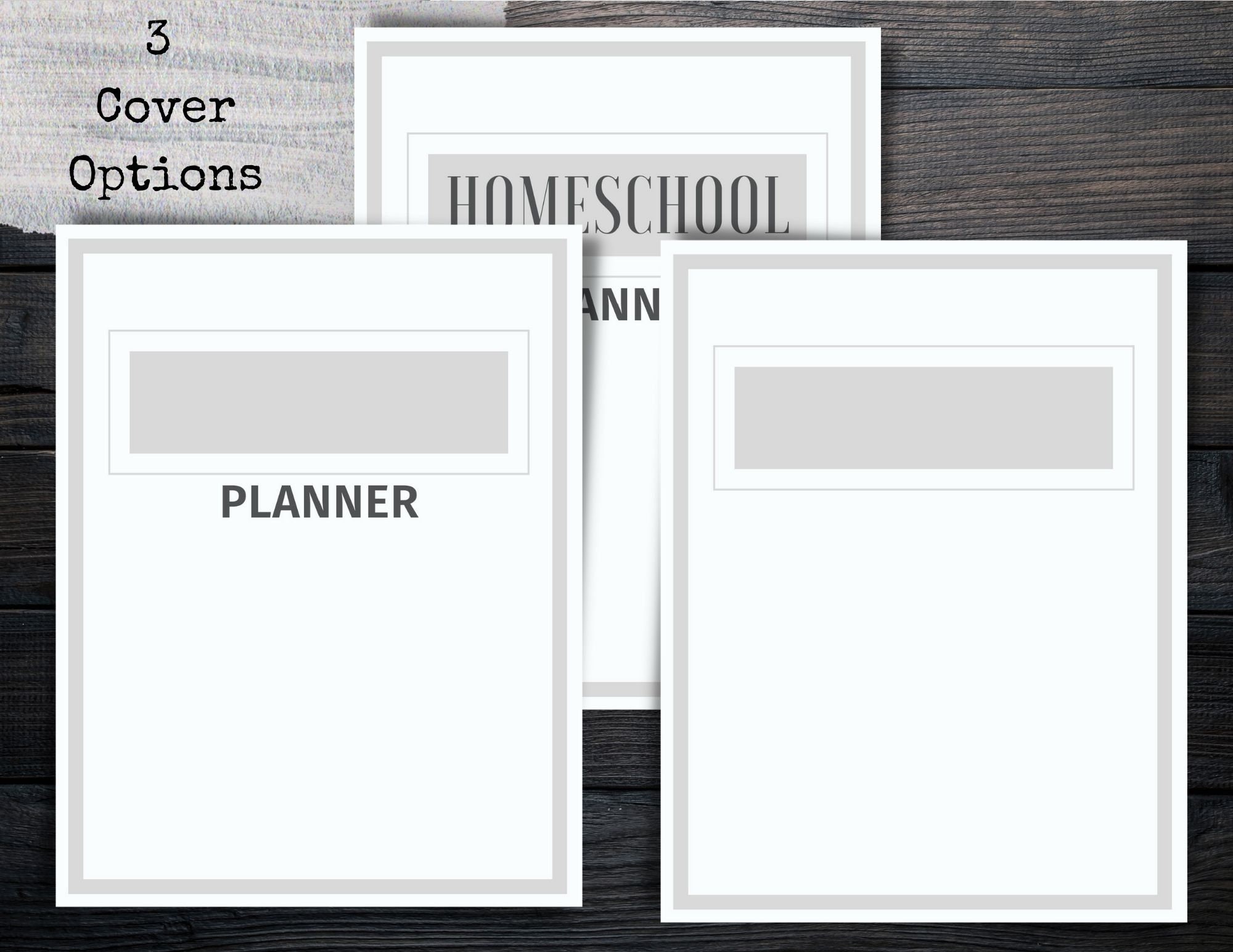 Homeschool Planner, Family and Home Planner, Neutral Planner ...
