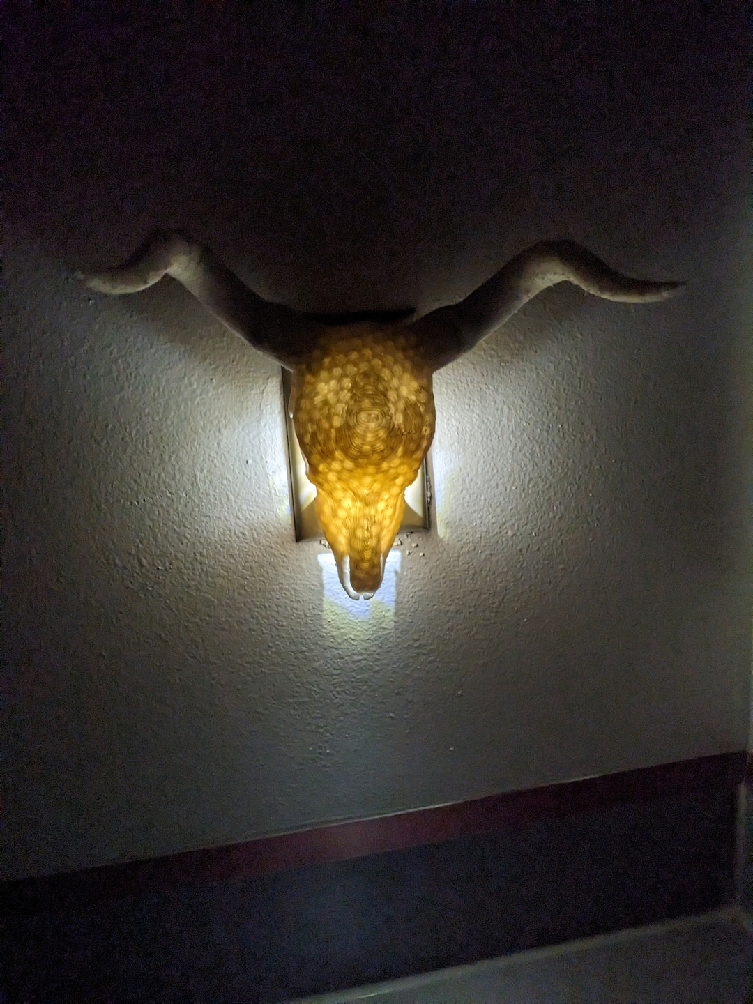 Bull Skull Night Light Outdoor Theme - Etsy
