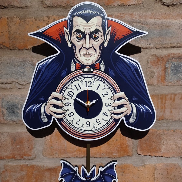 Halloween Clock - Etsy