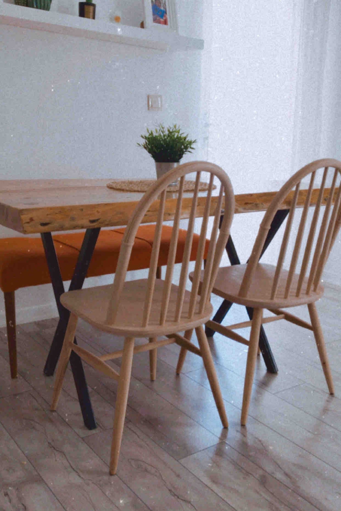 Farmhouse Dining Chair Rustic Dining Chair Windsor Chair Scandinavian ...