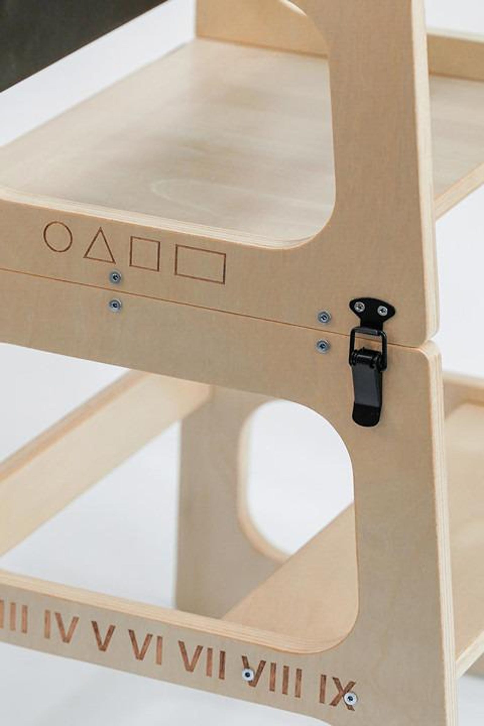 Montessori Learning Tower - Toddler Kitchen Stool Table and Chair All ...