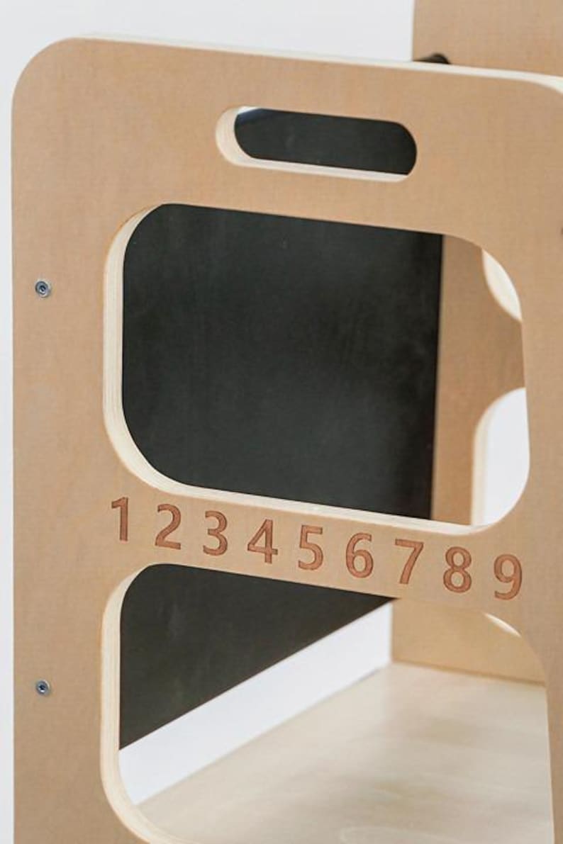 Montessori Learning Tower - Toddler Kitchen Stool Table and Chair All ...
