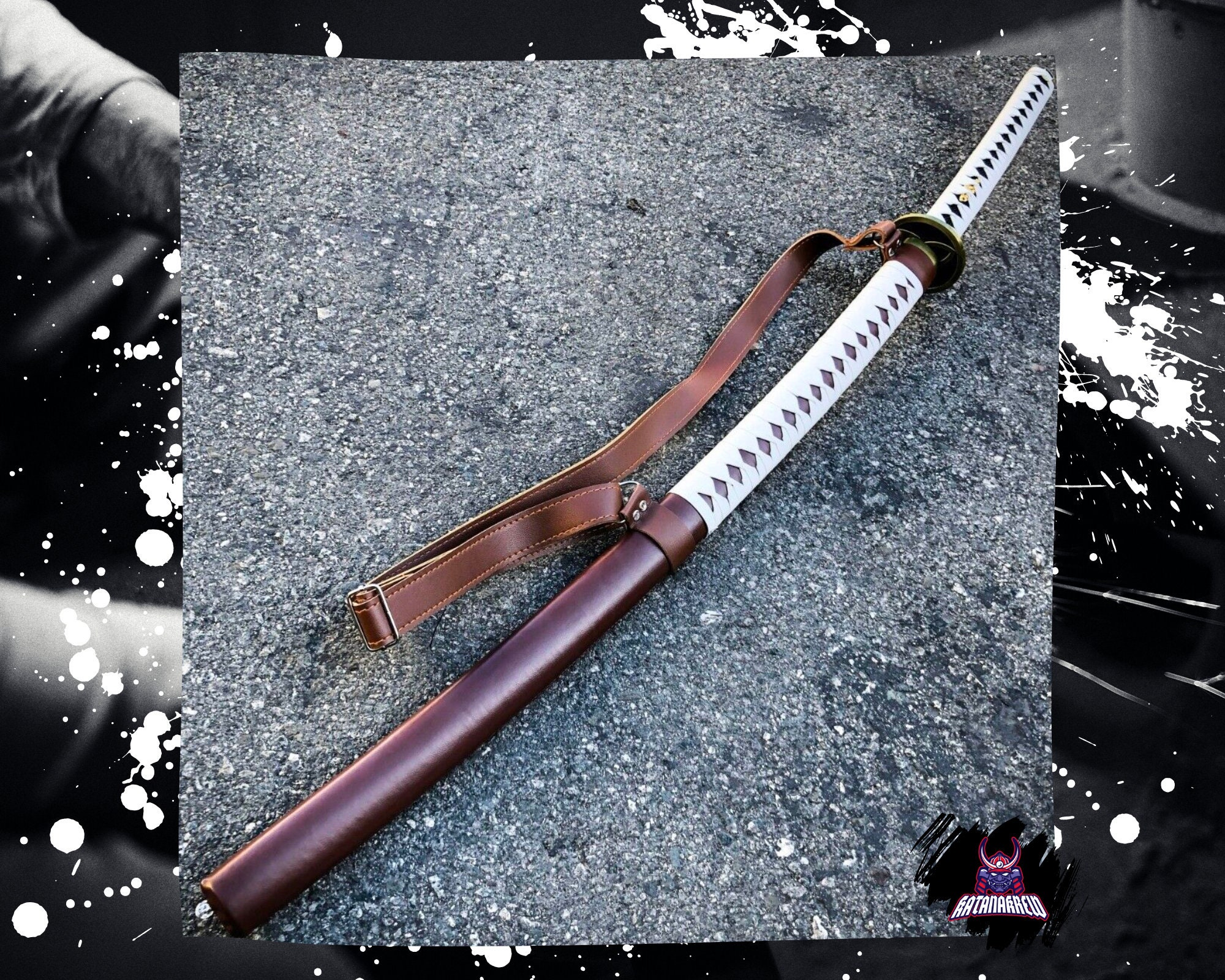 TWD Samurai Sword Michonne's Katana Zombie Killer Blade - Etsy