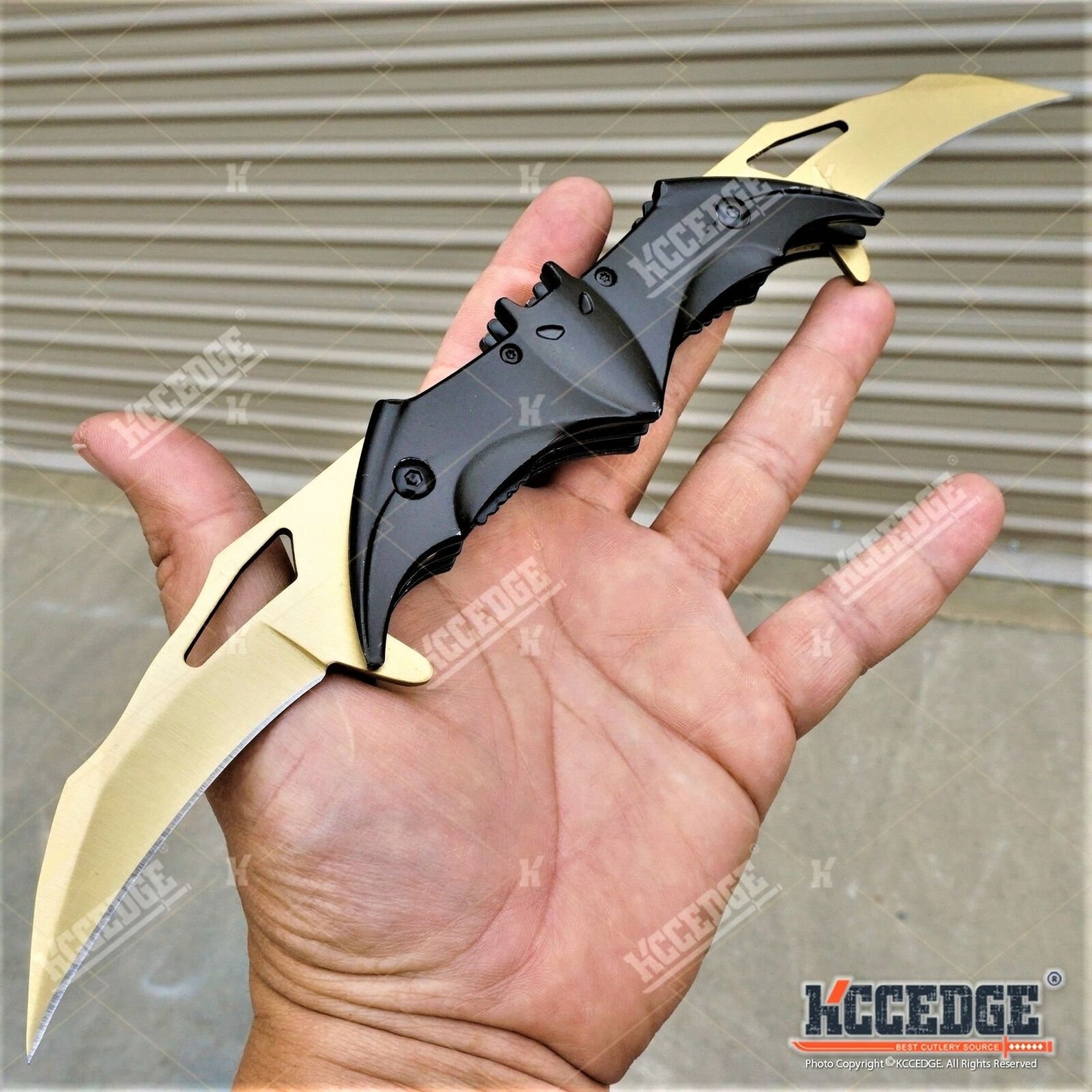 11.5 Batman Dual Blade Hunting Knife Dark Knight Bat - Etsy