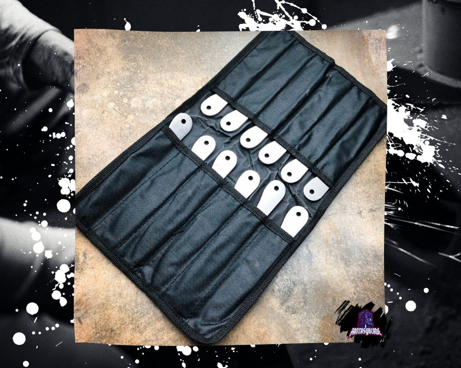 12 PC 6 Tactical Ninja Hunting Blade Ninjutsu Kunai - Etsy