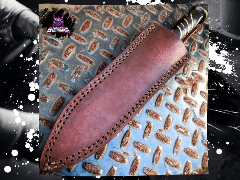 Custom Hand Forged Railroad Spike Carbon Steel Hunting Knife - Etsy