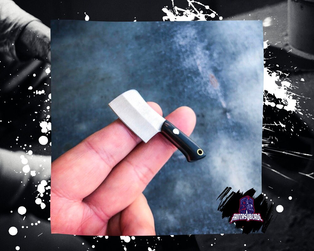 SINGLE Worlds Smallest Working Fixed Blade Knife Tiny - Etsy