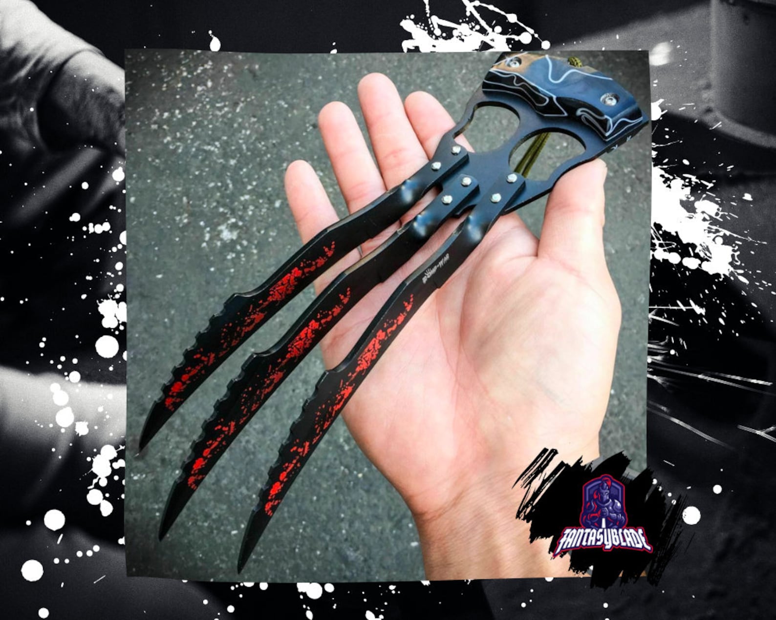 10 Hunting Wolverine Claw Blade Fantasy Knife XMEN - Etsy