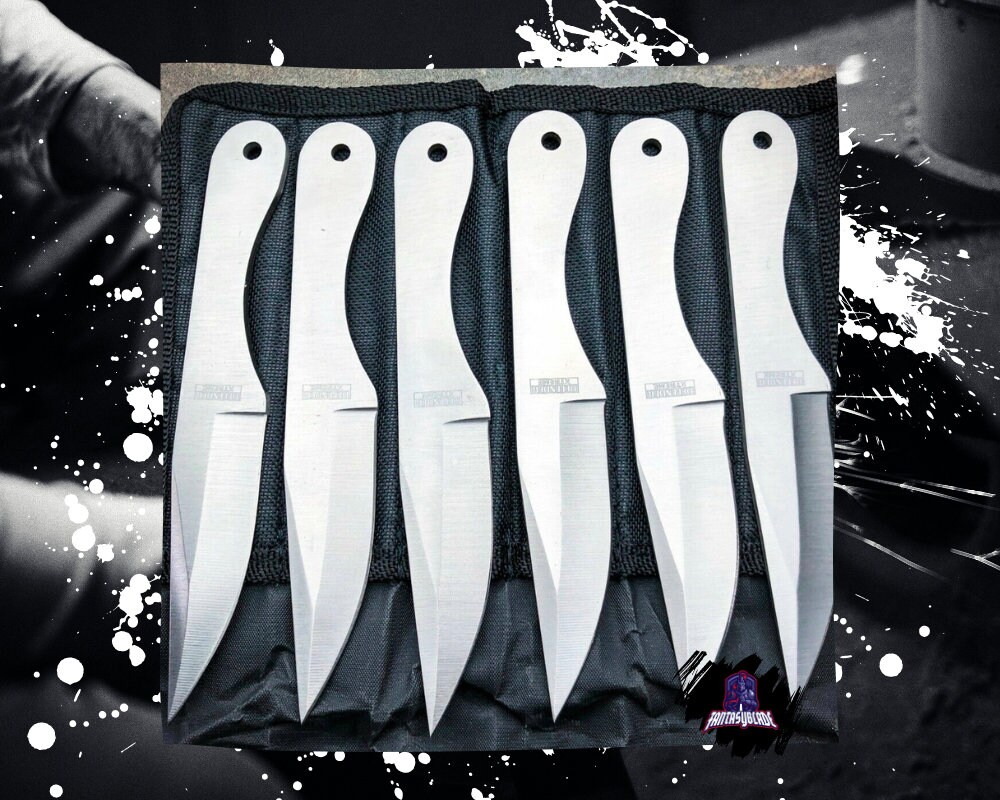 12 PC 6 Tactical Ninja Hunting Blade Ninjutsu Kunai - Etsy