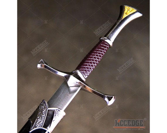 14 Medieval Knight's Golden Triangle Fixed Blade - Etsy