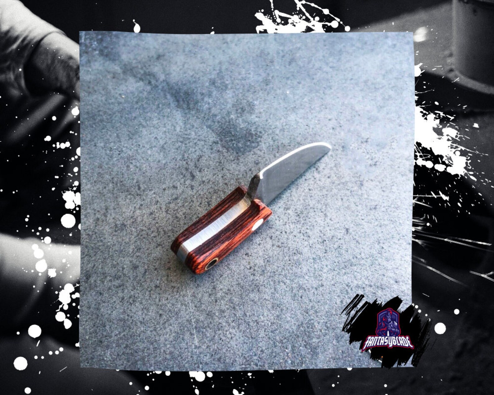 SINGLE Worlds Smallest Working Fixed Blade Knife Tiny - Etsy