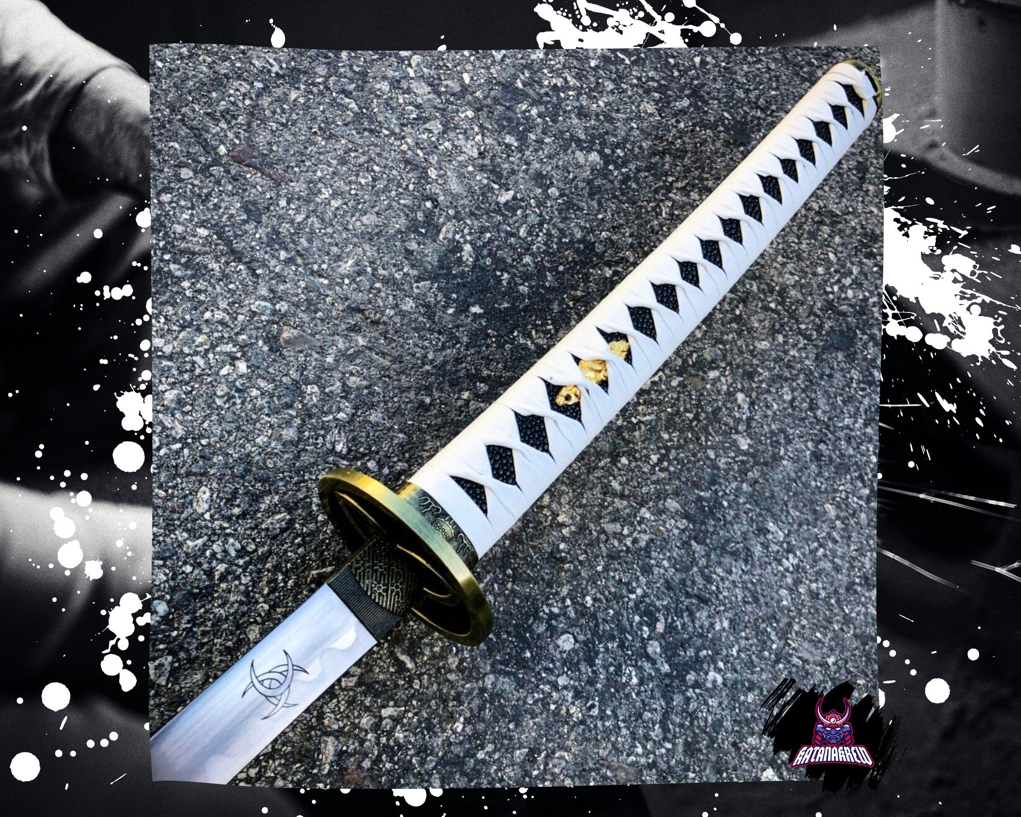 TWD Samurai Sword Michonne's Katana Zombie Killer Blade - Etsy