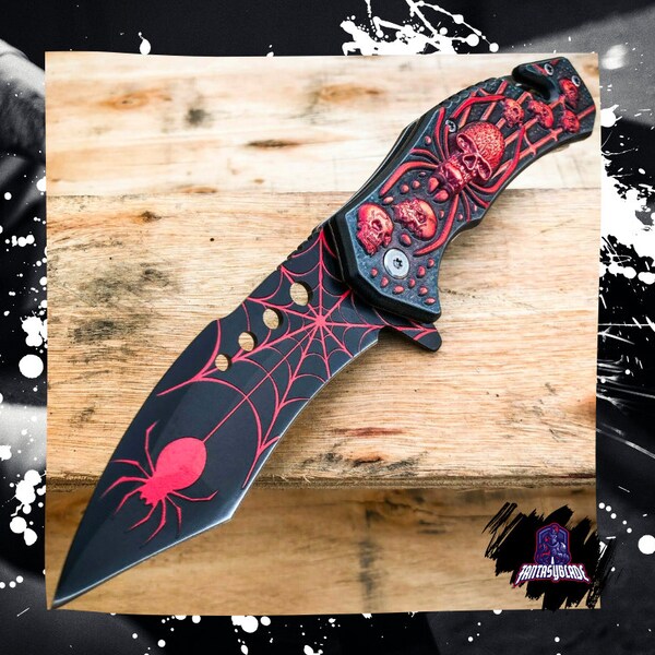 Spider Man Pocket Knife - Etsy