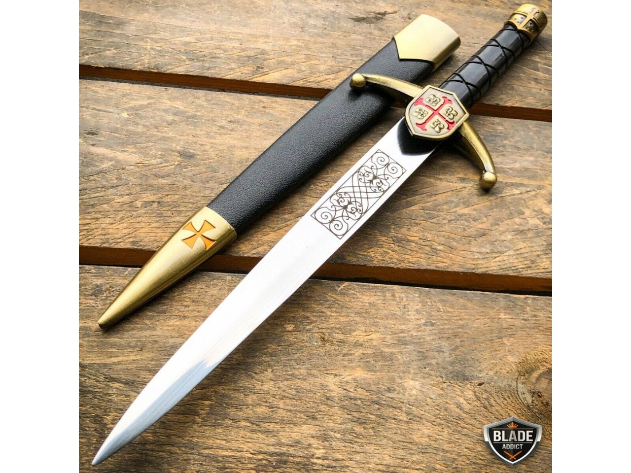 Knight Swords Crossed