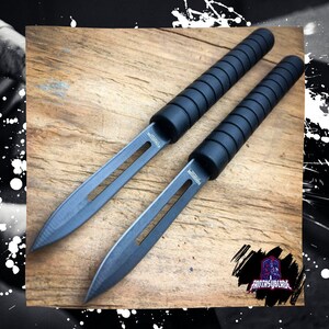 2 Pc 6.5 Ninja Tactical Ninjutsu Kunai Throwing Knife Hunting Sheath - Etsy