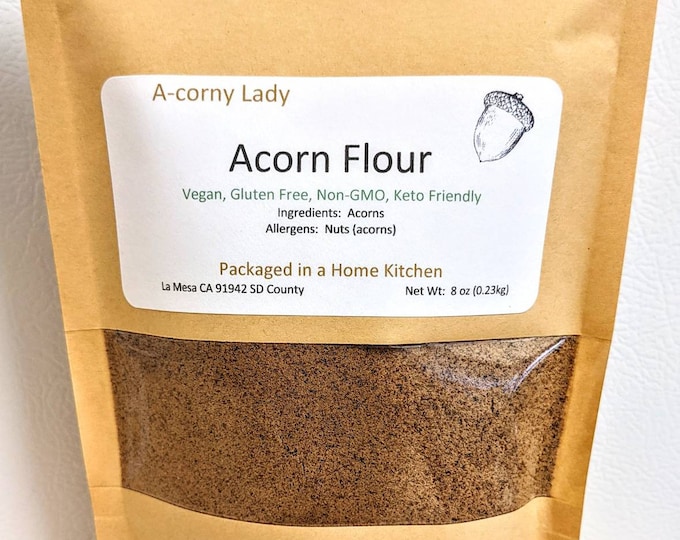 Acorn Flour - Etsy