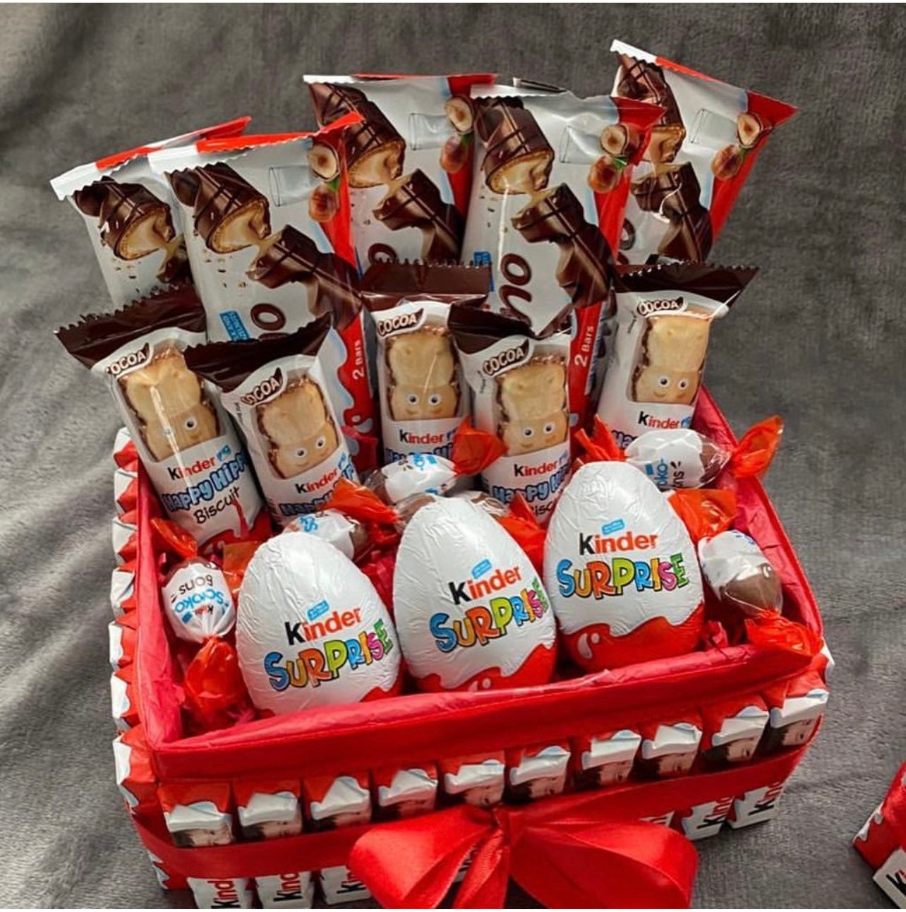 Chocolate Kinder Hamper, Bueno Hamper, Birthday Hamper, Chocolate ...