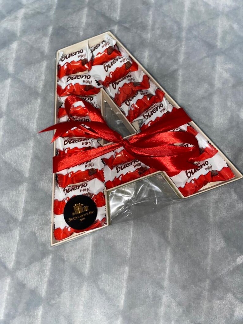 Chocolate Filled Letters | Chocolate Filled Initials | Chocolate Filled ...