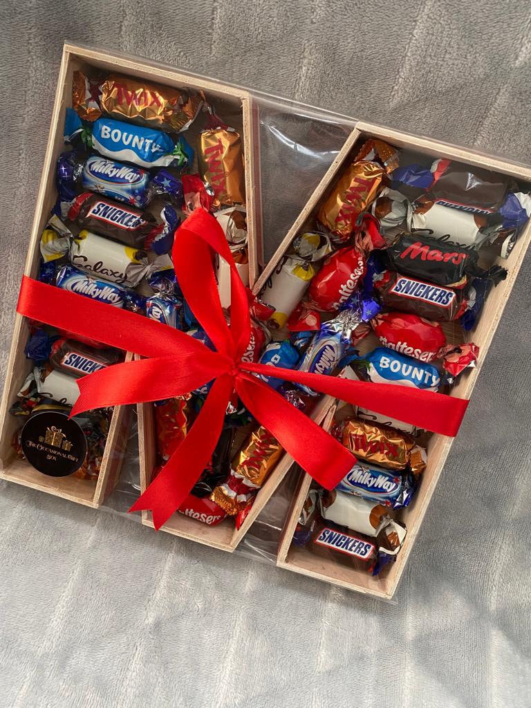 Chocolate Filled Letters | Chocolate Filled Initials | Chocolate Filled ...