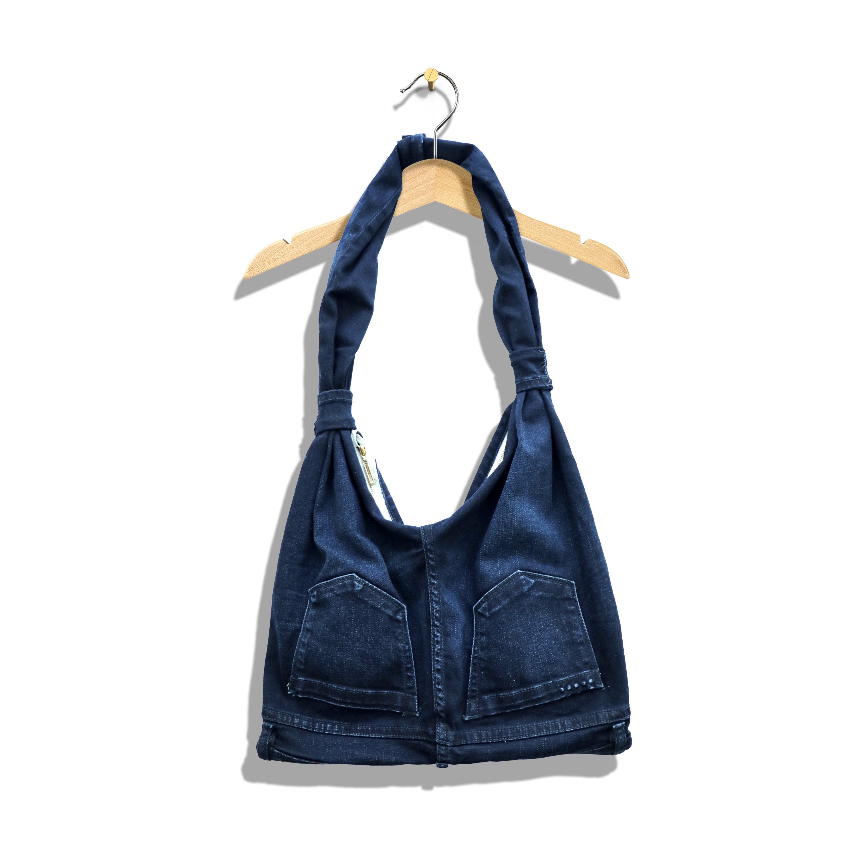 Handmade Denim Jean Tote Crossbody Bag - Etsy