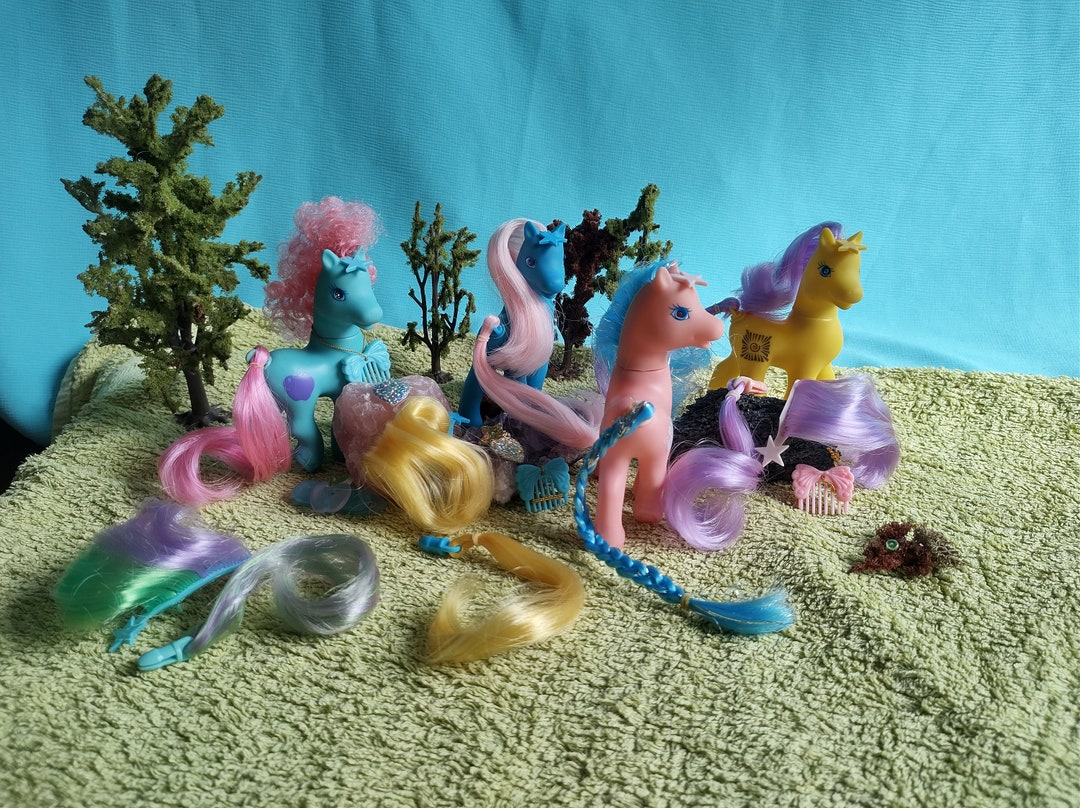 My Little Pony G2 Changing Hair Ponies (lot of 2) - Etsy