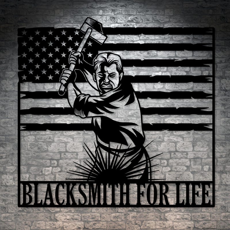 Blacksmith Art - Etsy