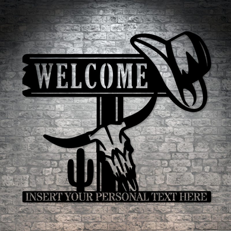 Hanging Metal Sign - Etsy