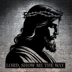 Personalized Jesus Christ Metal Sign Gift. Custom Religious Christian ...