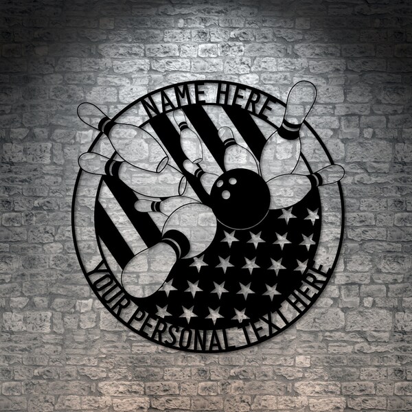 Bowling Alley Sign - Etsy