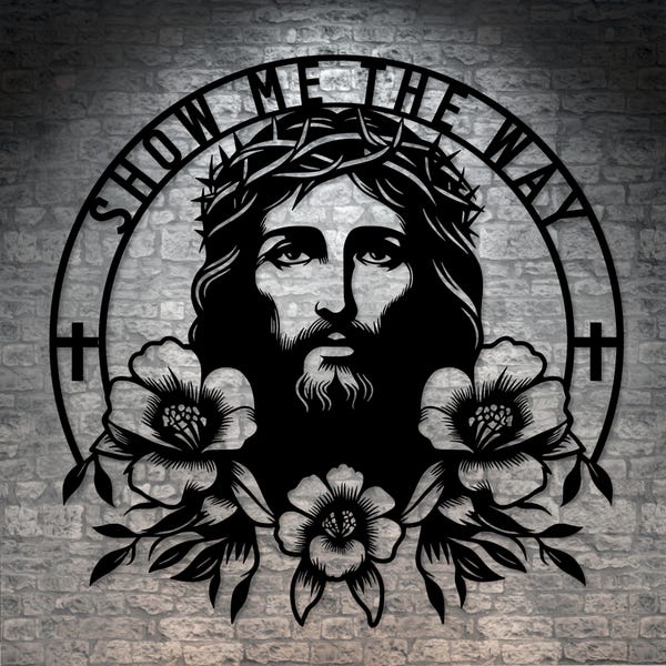 Jesus Metal Art - Etsy