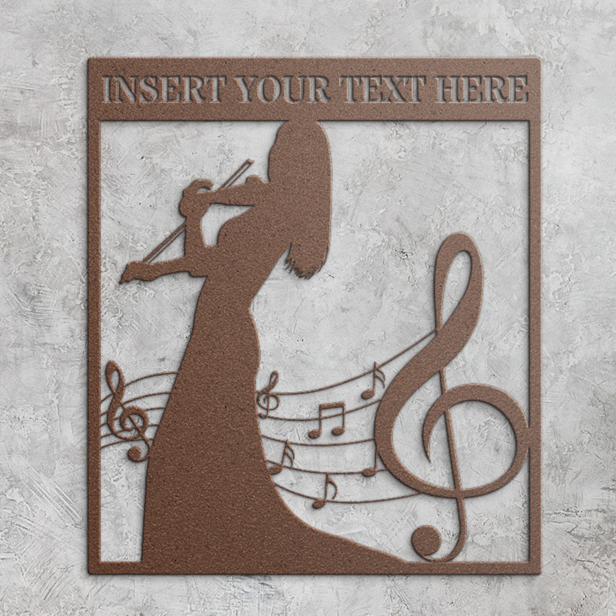 Personalized Female Violin Player Metal Sign. Custom Violinist - Etsy