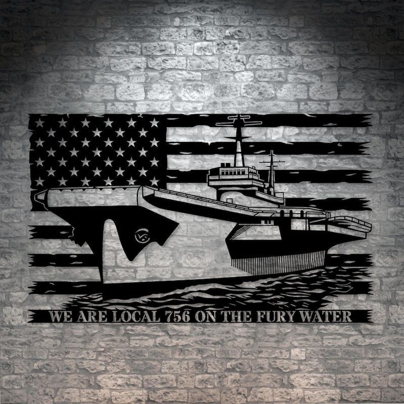 Navy Wall Decor - Etsy