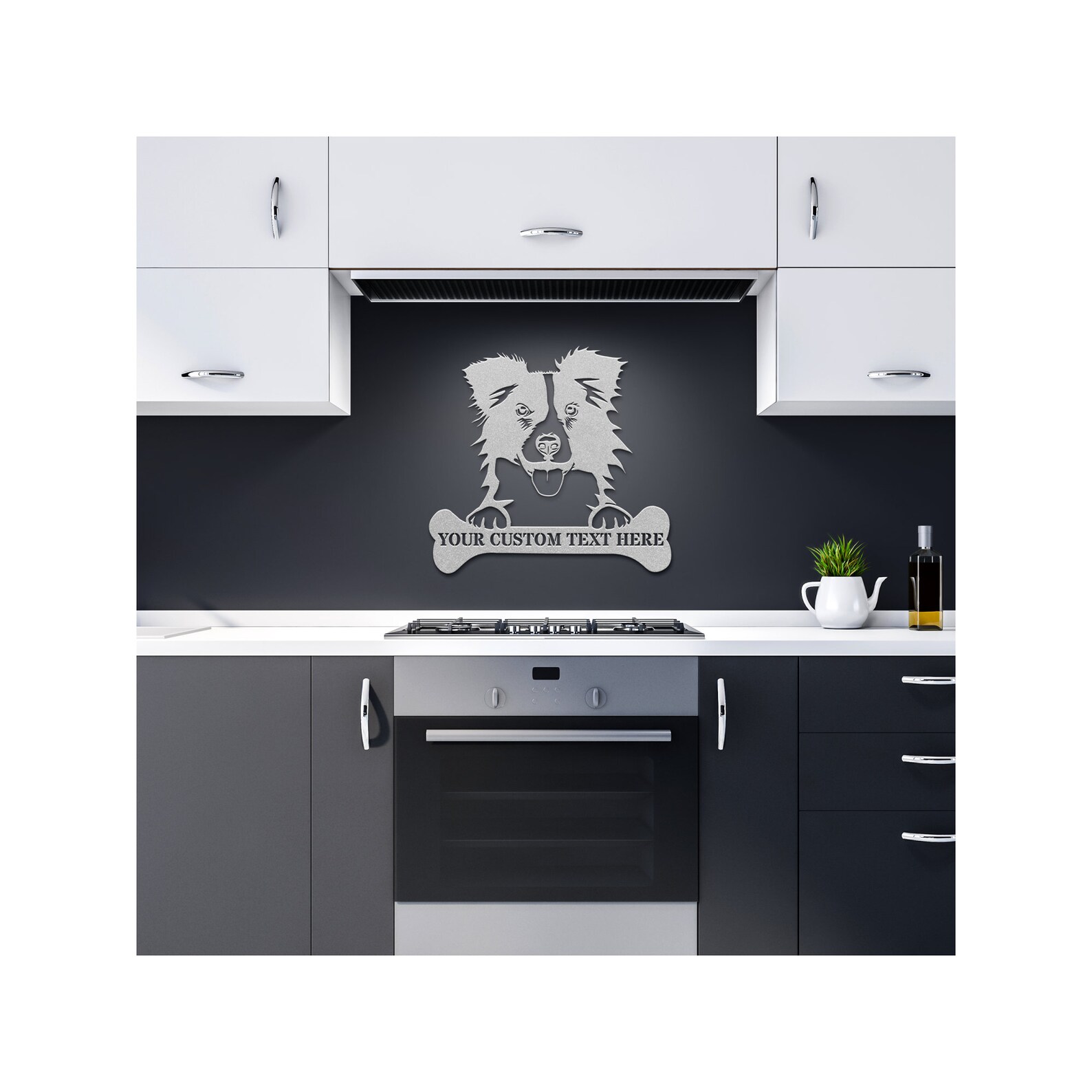 Personalized Border Collie Name Metal Sign Gift Custom Dog - Etsy