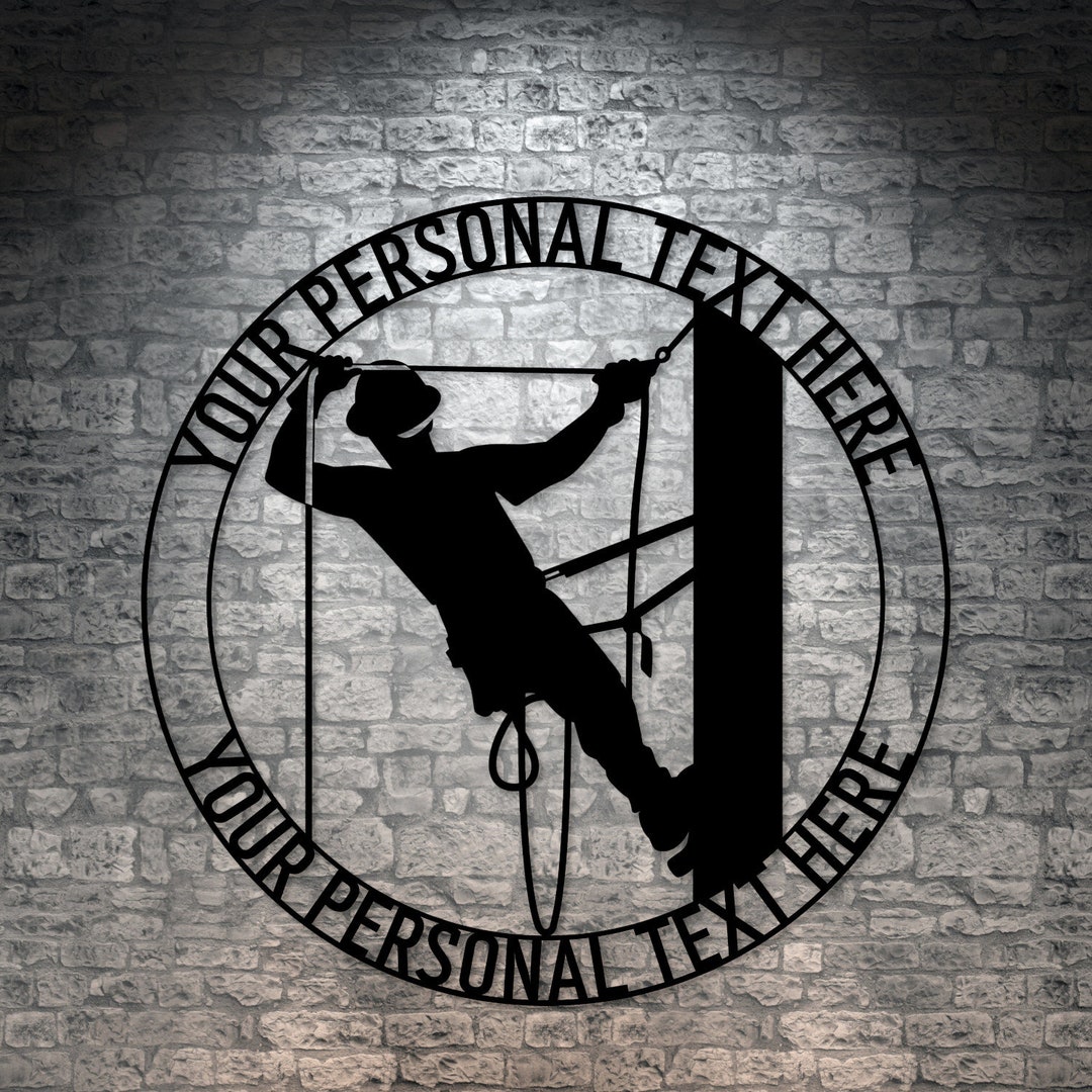 Personalized Lineman Worker Metal Sign. Custom Lineworker Name Sign Gift. Electrician Wall Decor ...