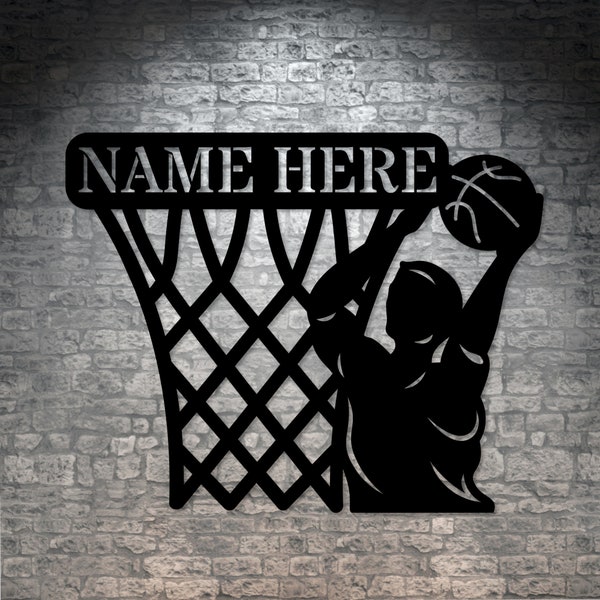 Metal Name Sign - Etsy