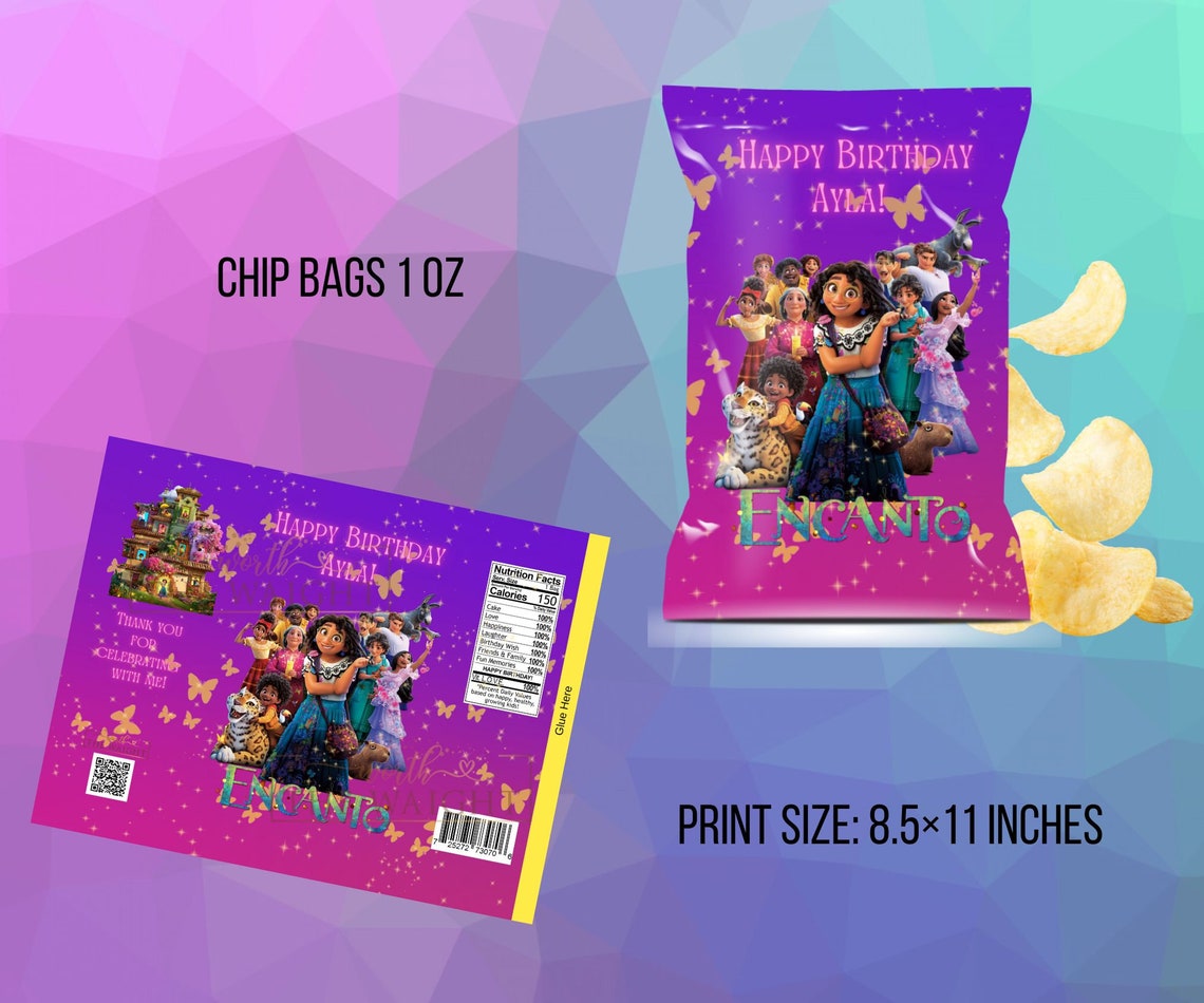 EDITABLE Kids Birthday Party Template, Encanto Birthday Theme Bundle ...