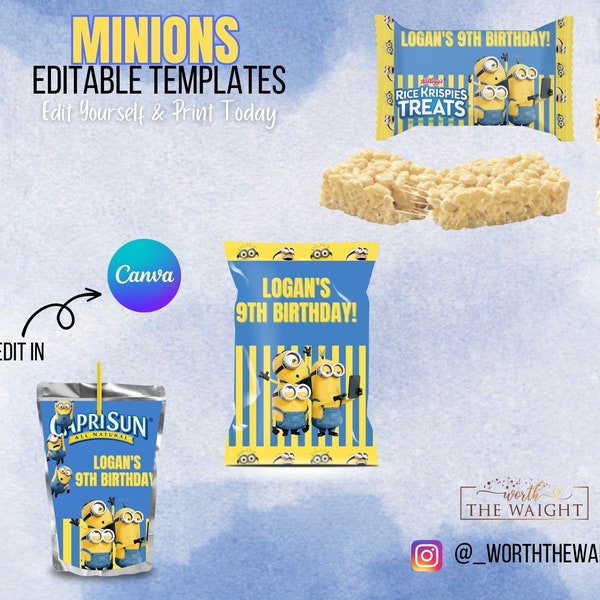 Minion Decorations - Etsy