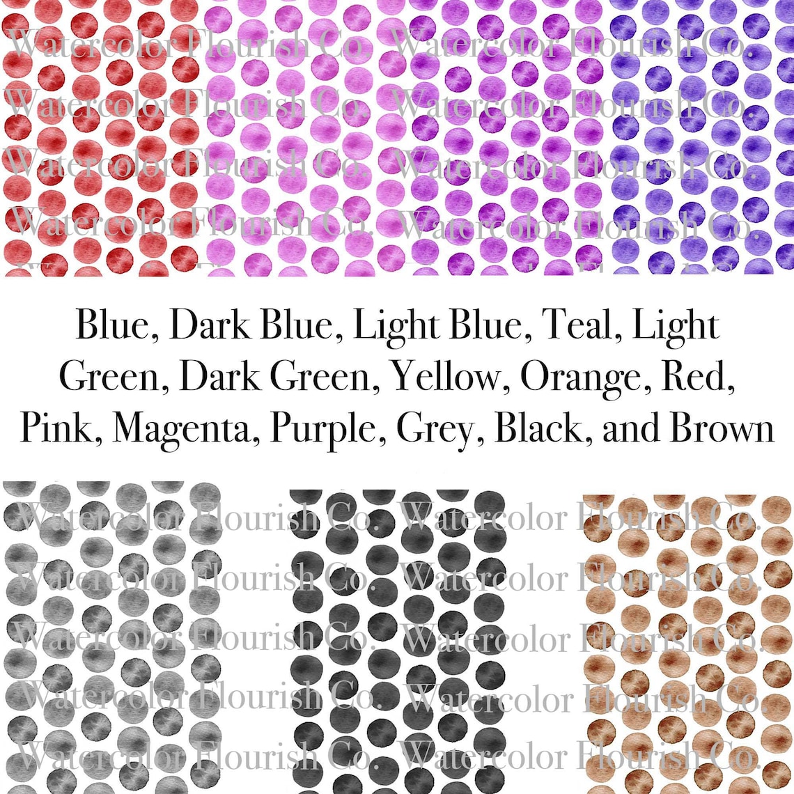 Watercolor Bubbles Clip Art PNG Files, Watercolor Clip Art, Abstract ...